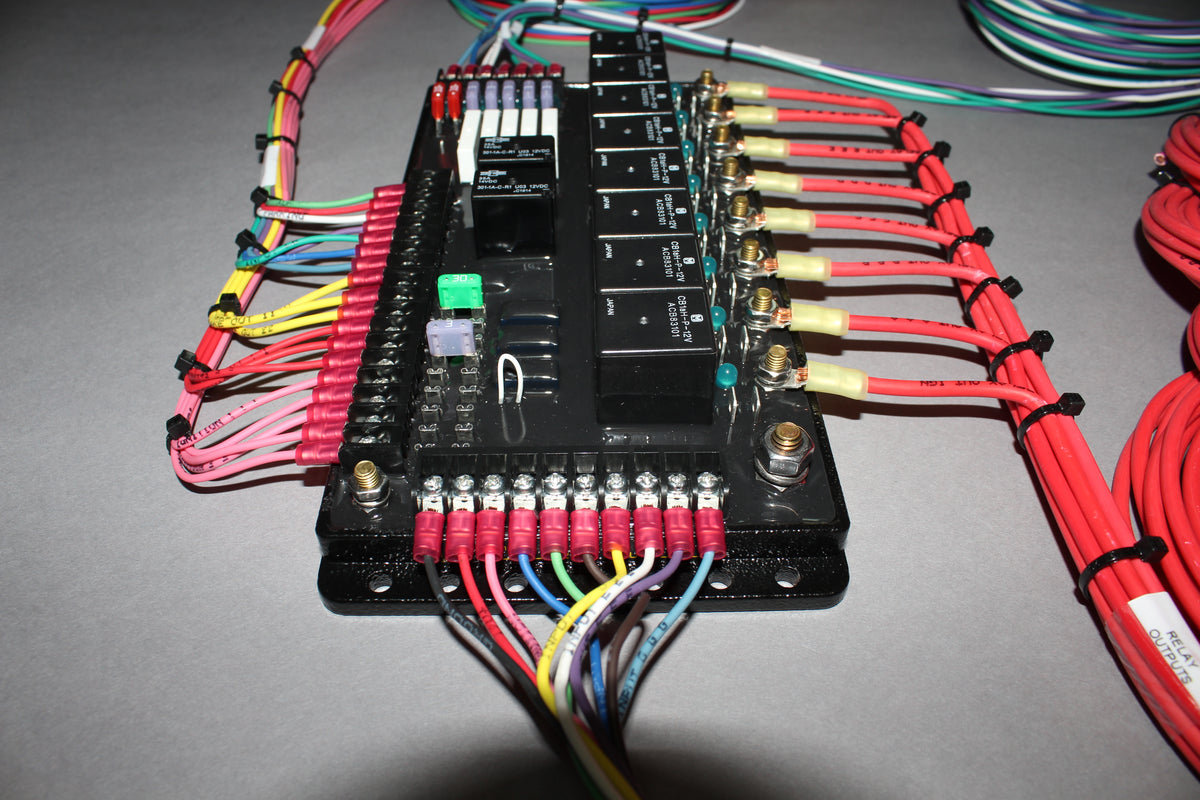 Harness Wiring Kit for Leash Electronics Street / Strip Relay Board ...
