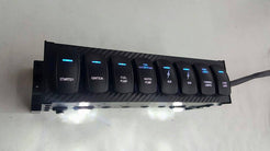 RaceWire Solutions 8 Switch Panel for Leash Street / Strip Board ...